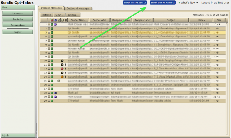 Sendio User Interface: Flash Support End of Life – Sendio Blog